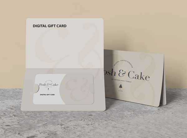 Digital Gift Card – Posh & Cake
